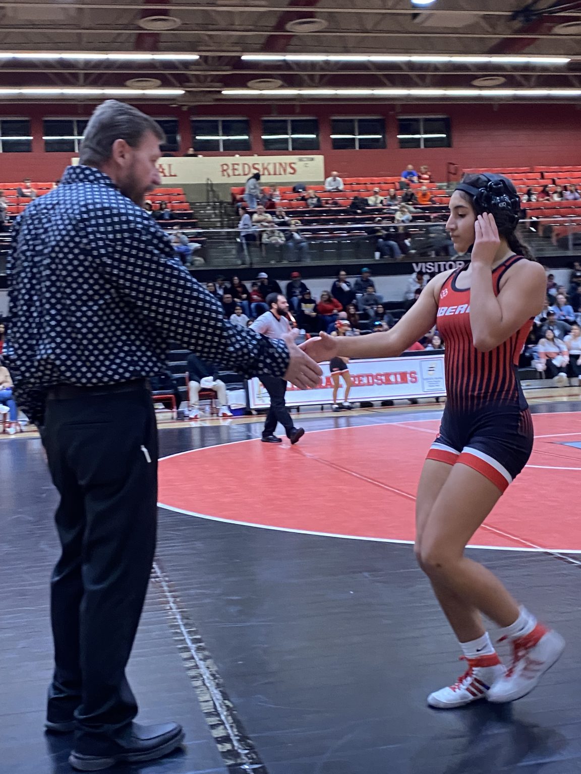 Martinez, Gutierrez, and Figueroa 1st Team All WAC in Girls Wrestling
